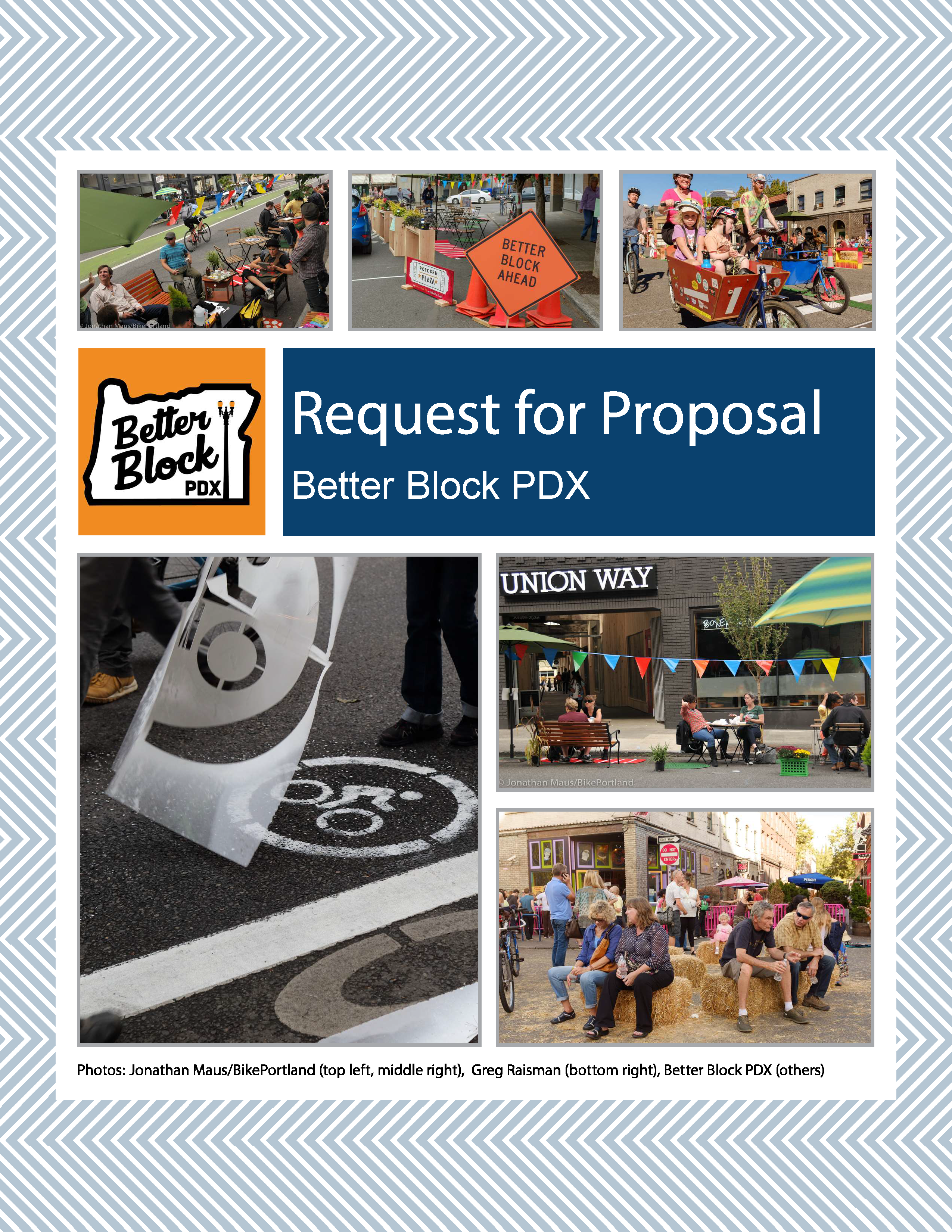 Request for Proposals – 2018 Better Block PDX Projects | Better Block PDX